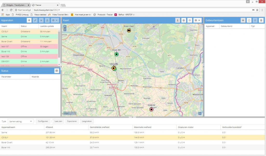 TraceSystem – Realtime GPS traceersysteem